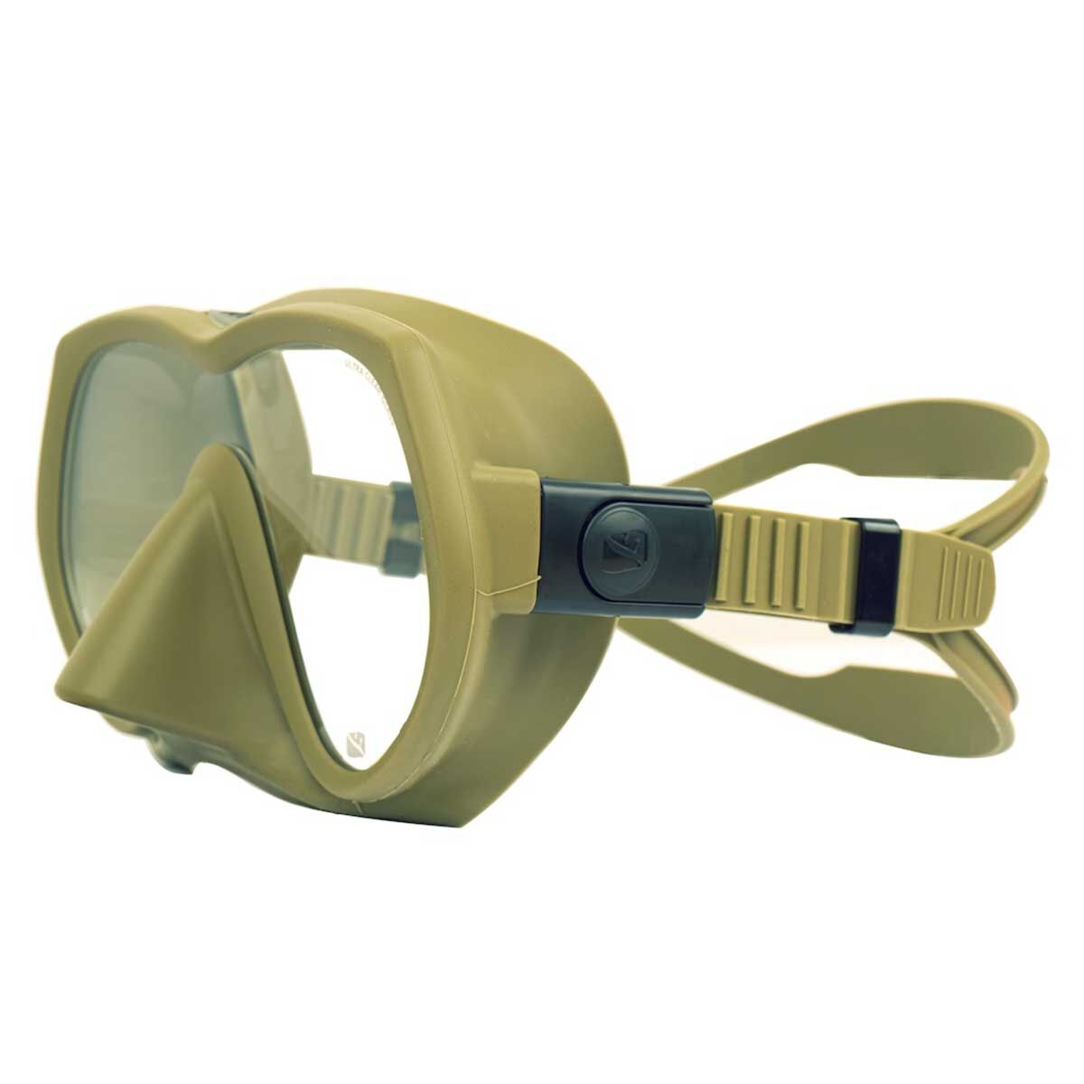 Dive Rite ES155 UltraClear Frameless Mask - Olive Green | Dive Gear ...