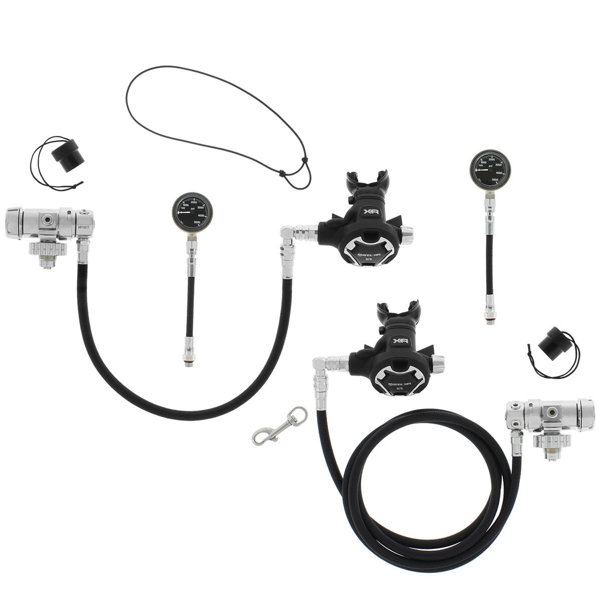 DGX Custom Mares XR Sidemount Reg Package Dive Gear Express