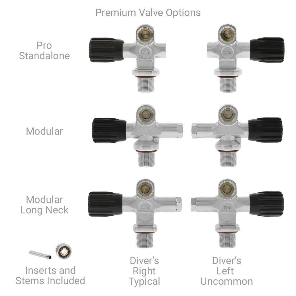 Thunderbird Aluminum 40 Cylinder No Valve, Brushed No-Coat (Blemish ...