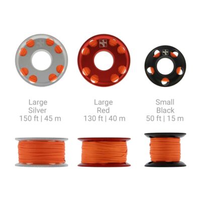 DGX Aluminum Finger Spools | Dive Gear Express®