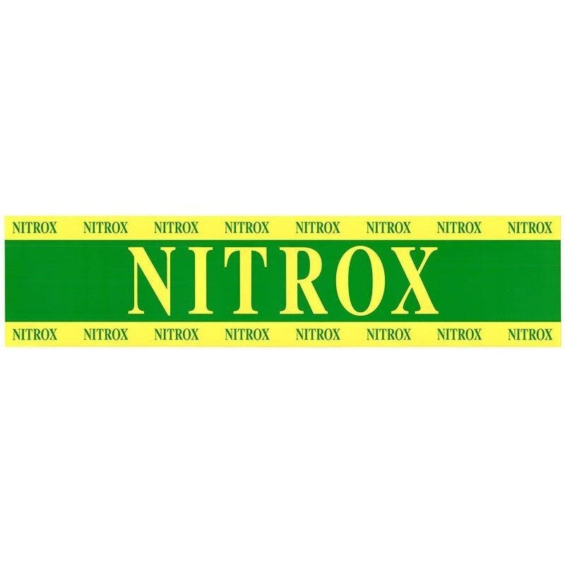Nitrox Tank Wrap Decal, Large | Dive Gear Express®