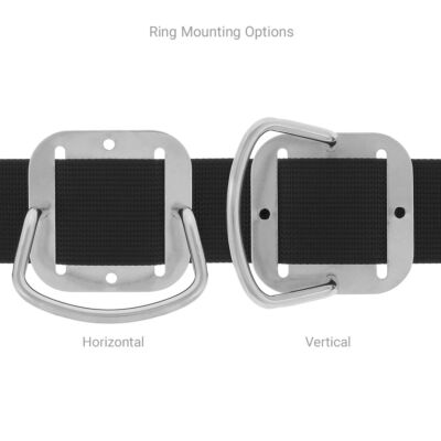 DGX Extra Large S/S Rigid D-Ring | Dive Gear Express®