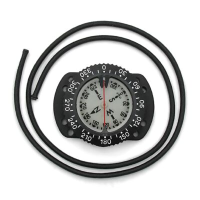 DGX Tech Compass w/Bungee Mount and Cord | Dive Gear Express®