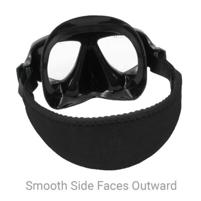 Plain Black Slap Strap | Dive Gear Express®