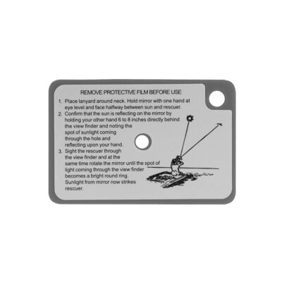 Orion Signaling Mirror with Lanyard | Dive Gear Express®