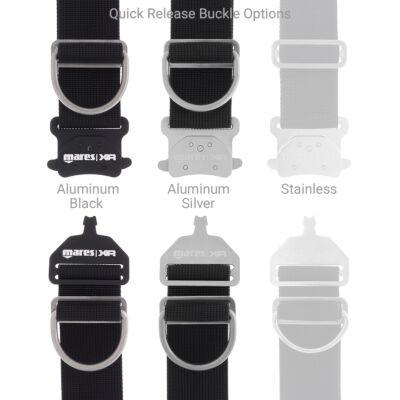 Mares XR Quick Release Buckle - Aluminum | Dive Gear Express®
