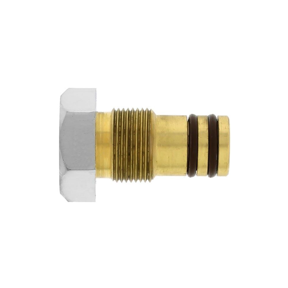 DGX Modular O2 Valve Plug, Plain (Normal Threads) | Dive Gear Express®