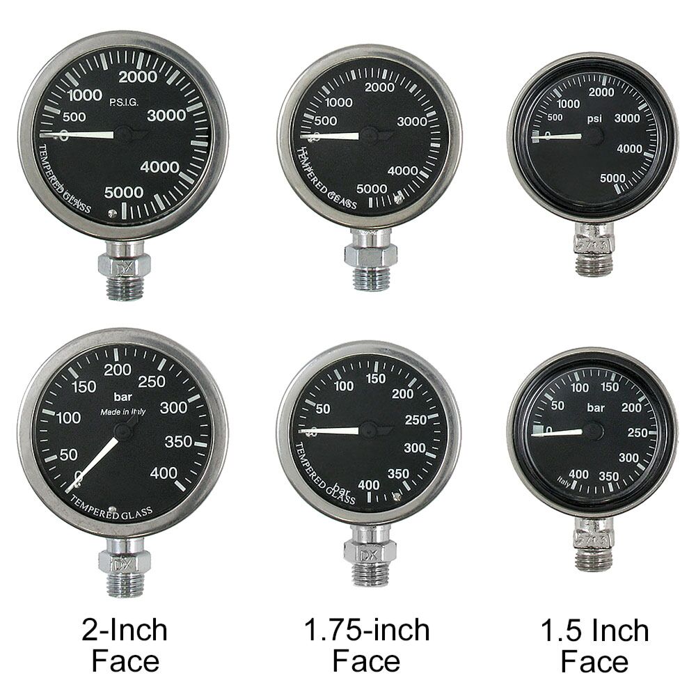 DGX Custom - SPG Assembly with SHORT HP Hose | Dive Gear Express®