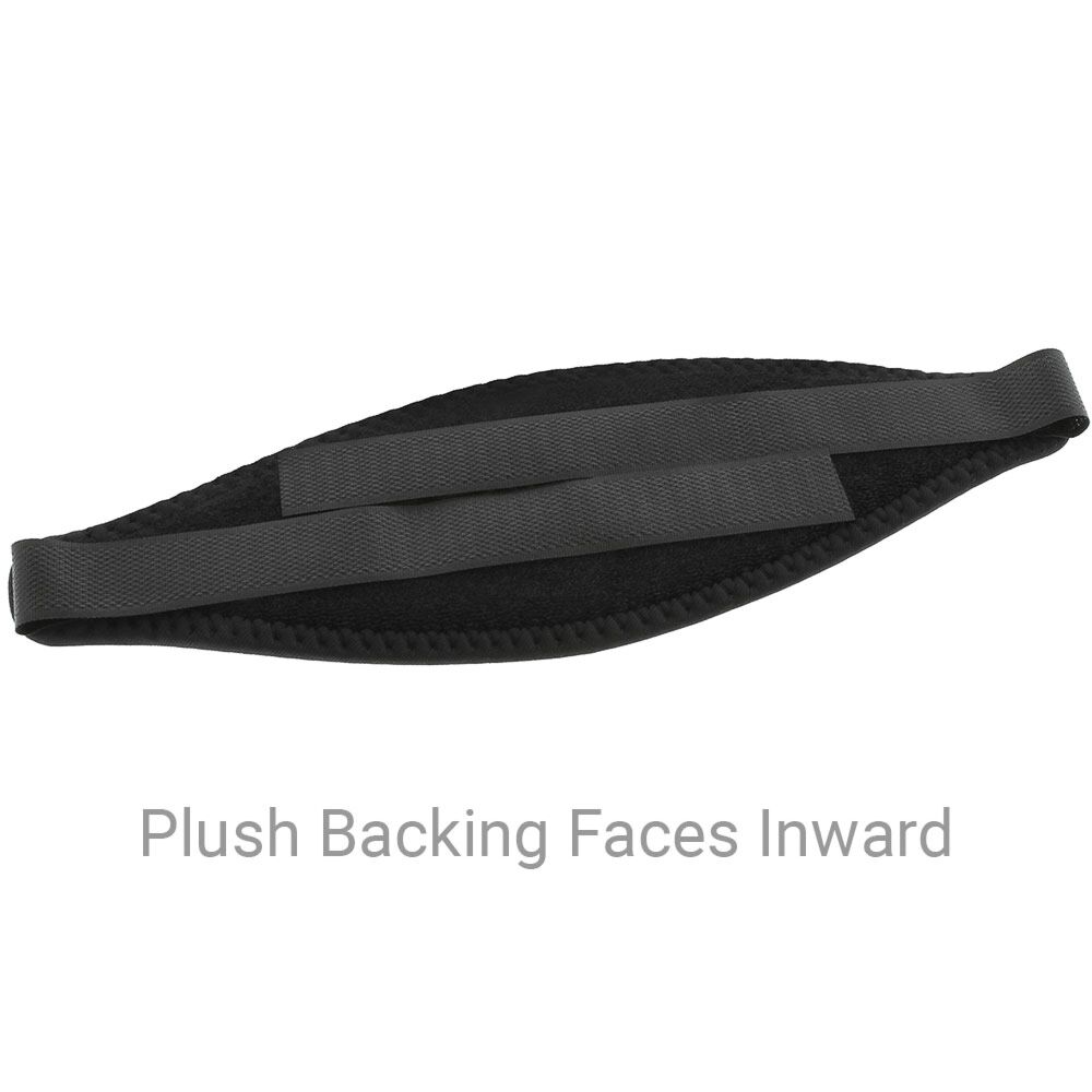 Plain Black Slap Strap | Dive Gear Express®