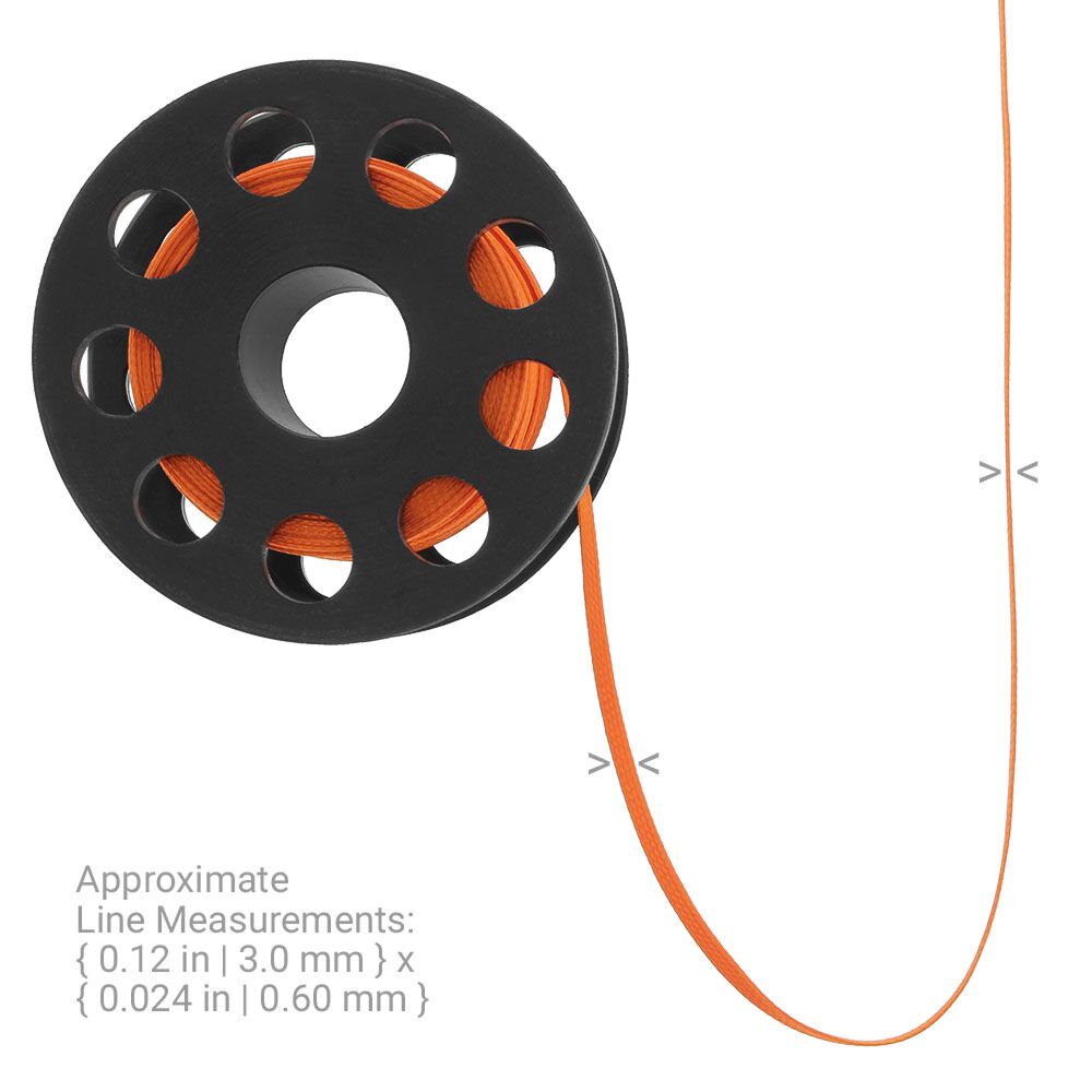 DGX Custom - Polycarbonate Finger Spool | Dive Gear Express®