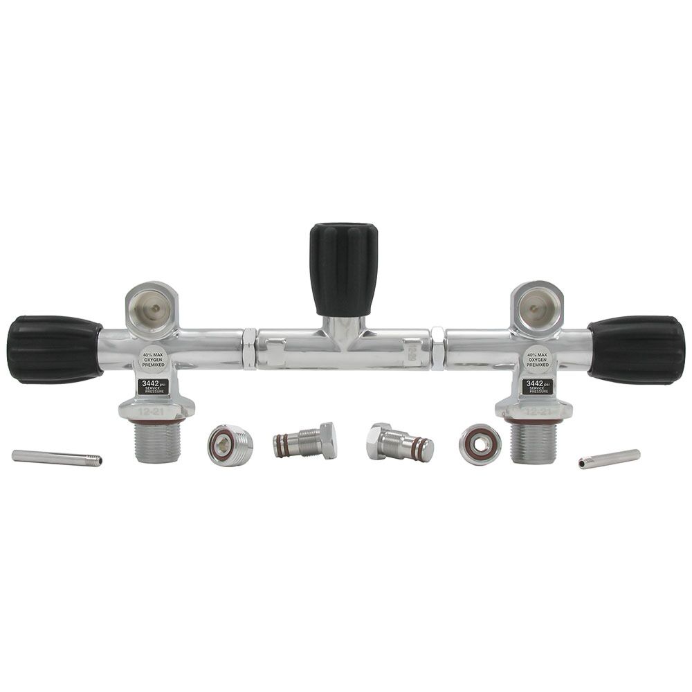 Thermo Pro DIN/K Dual-Outlet Manifold w/Isolator | Dive Gear Express®