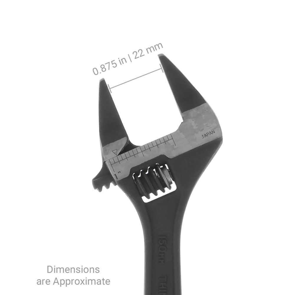 TekTite Exact Wrench Thin Jaw Adjustable Wrench/Compact/Angled | Dive ...