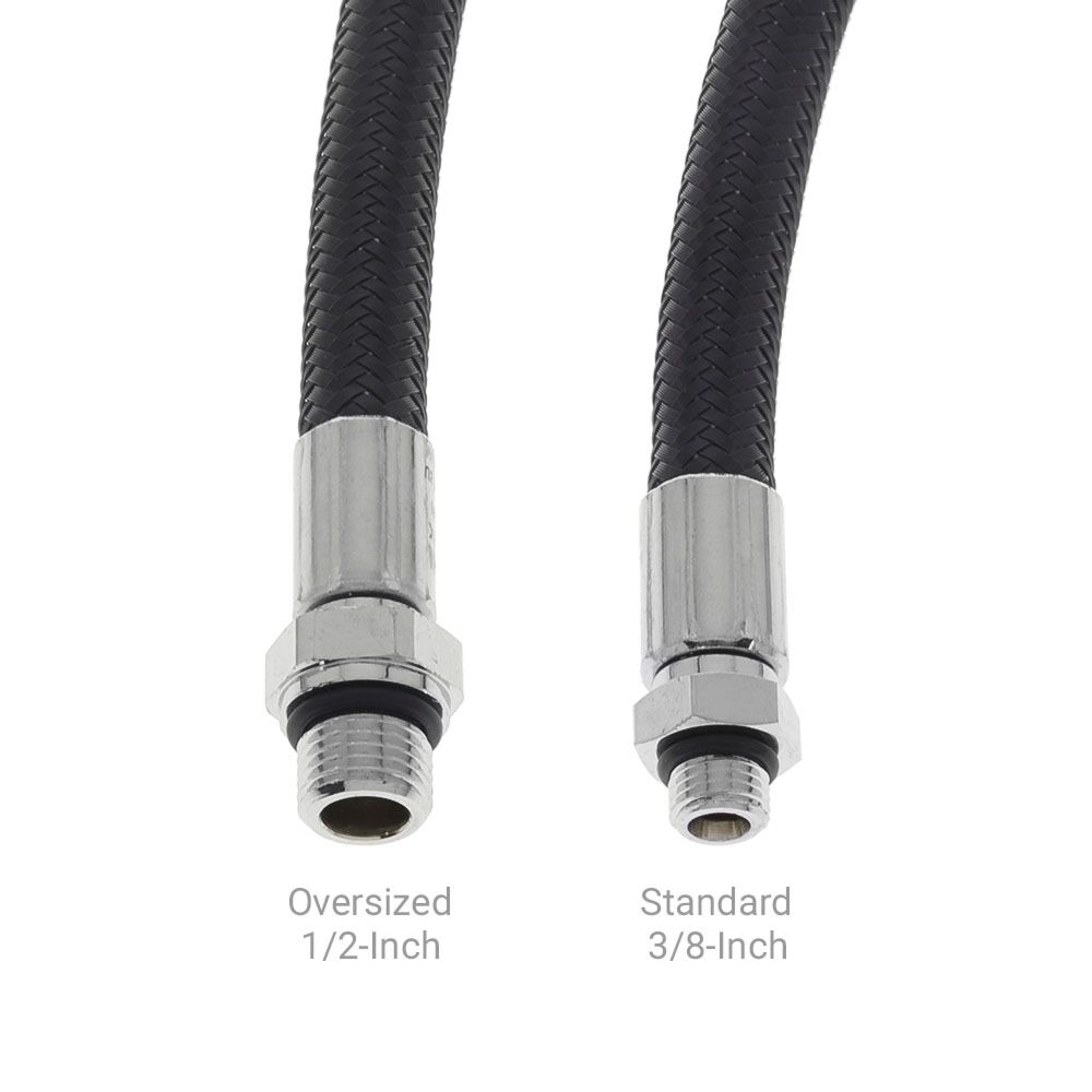 Regulator Hose, Oversized LP (1/2-Inch) | Dive Gear Express®
