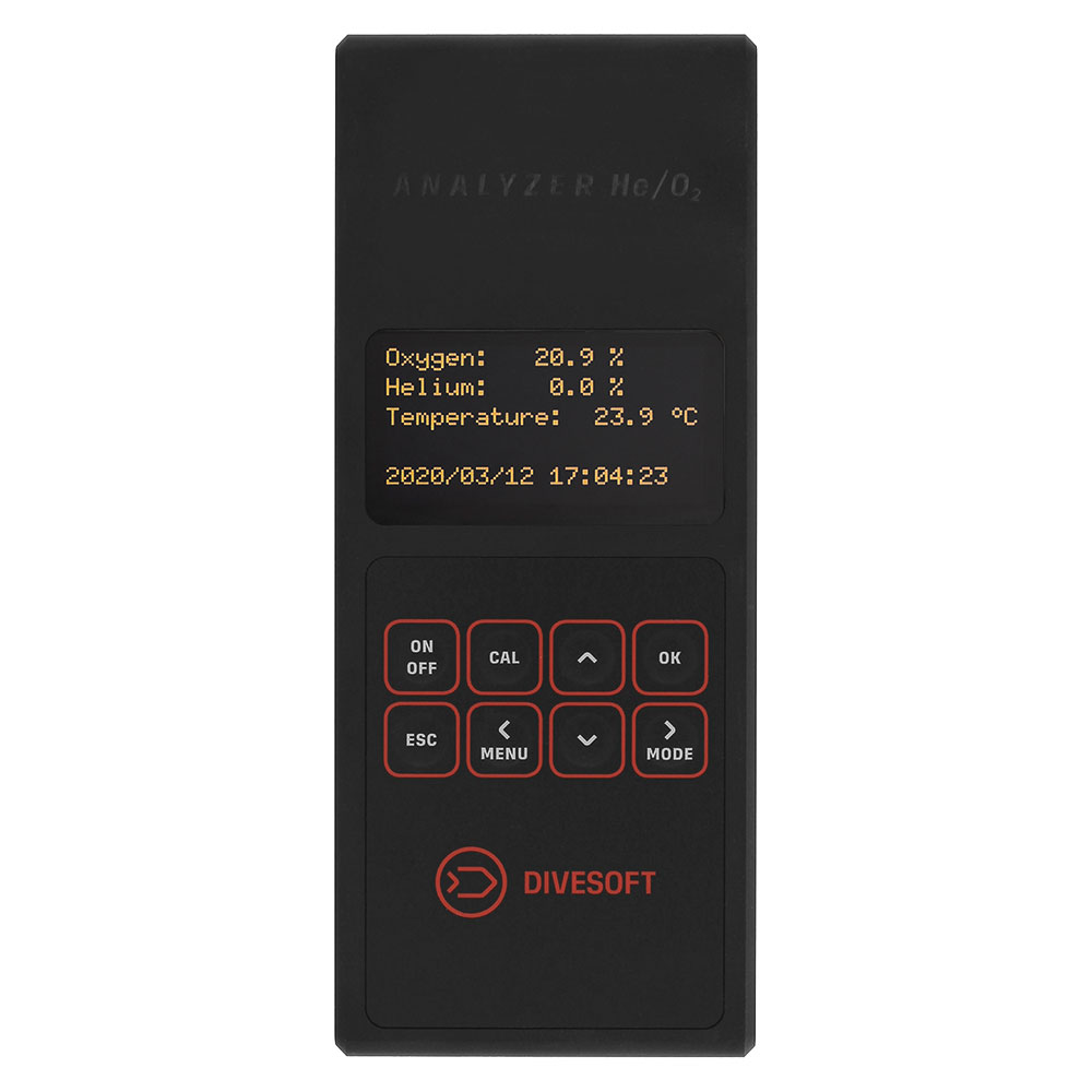 Divesoft HE/O2 Analyzer Set - Blender Standard | Dive Gear Express®