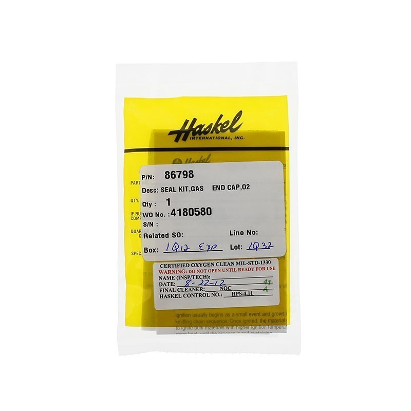 Haskel Gas End Check Valve Section Seal Kit | Dive Gear Express®