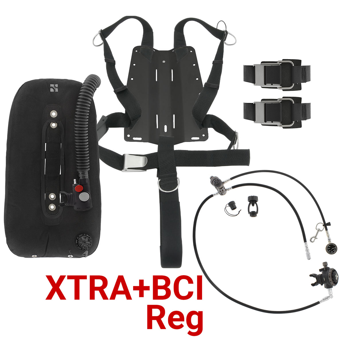 DGX Custom - DGX Gears Singles Harness / Backplate / Wing + DGX Gears ...