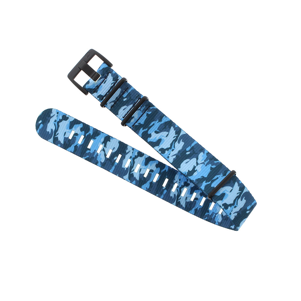 Shearwater Research Teric Nylon Strap Kit Blue Camo | Dive Gear Express®